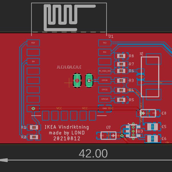 IKEA Vindriktning PCB | Hackaday.io
