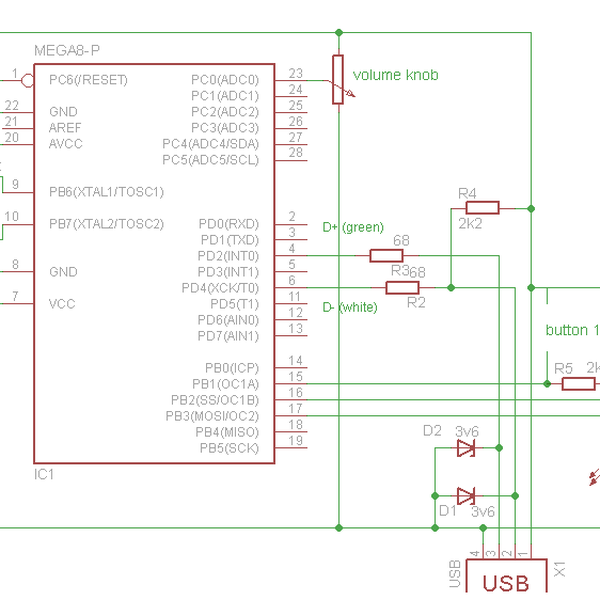 Atmega usb multimedia buttons | Hackaday.io