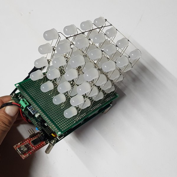 ESP-01 CONTROL RGB LED CUBE 4x4x4 | Hackaday.io