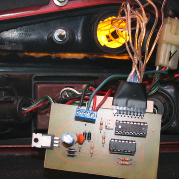 Animated Turn Signals | Hackaday.io
