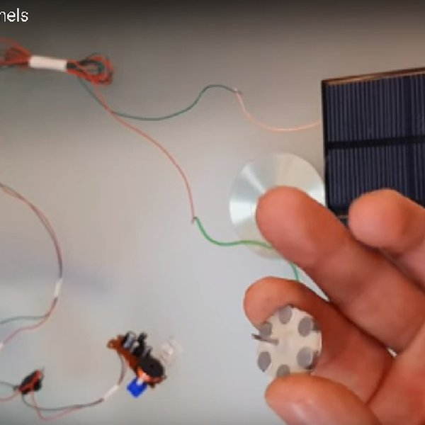 pulse motor powered with solar panels | Hackaday.io