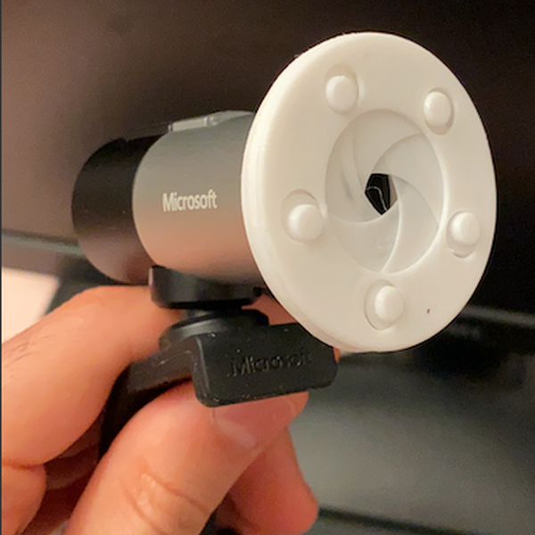3D Printed Cover for Microsoft Web-camera | Hackaday.io