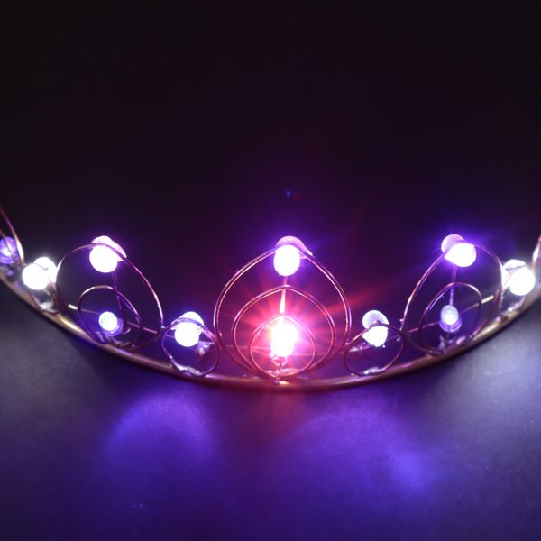 Circuit Sculpture LED Tiara | Hackaday.io