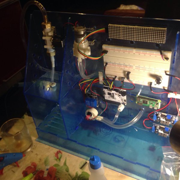 Precise water pump presentation stand | Hackaday.io