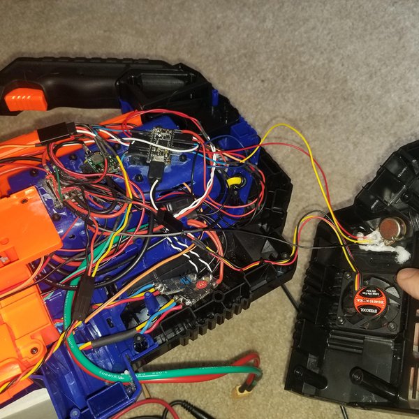Brushless Nerf Titan50 | Hackaday.io