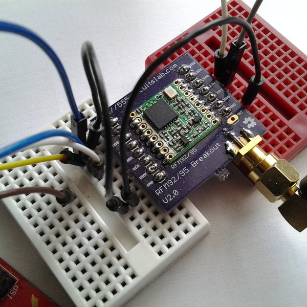 RFM95W Breakout Board for LoRa Applications | Hackaday.io