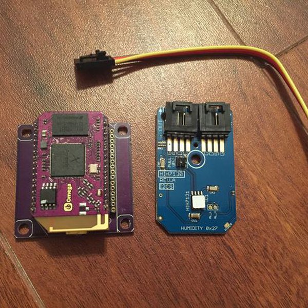 Weather Monitoring Using Onion Omega and HIH7130 | Hackaday.io