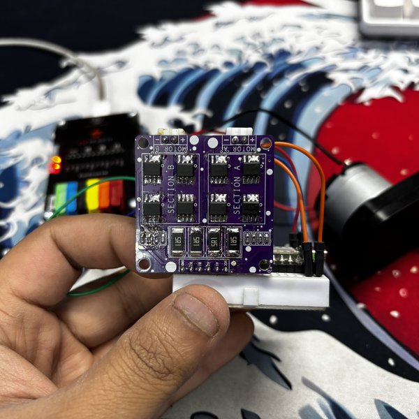 Motor Driver Patch | Hackaday.io