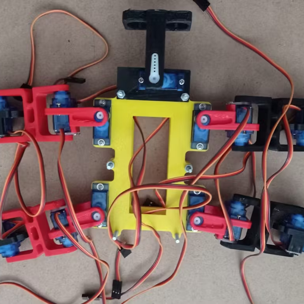 Autonomous Moving Spider Robot With Bluetooth. | Hackaday.io
