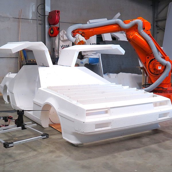 Full Scale flying delorean model | Hackaday.io