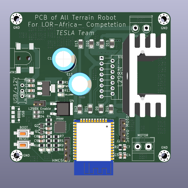 All terrain robot board | Hackaday.io