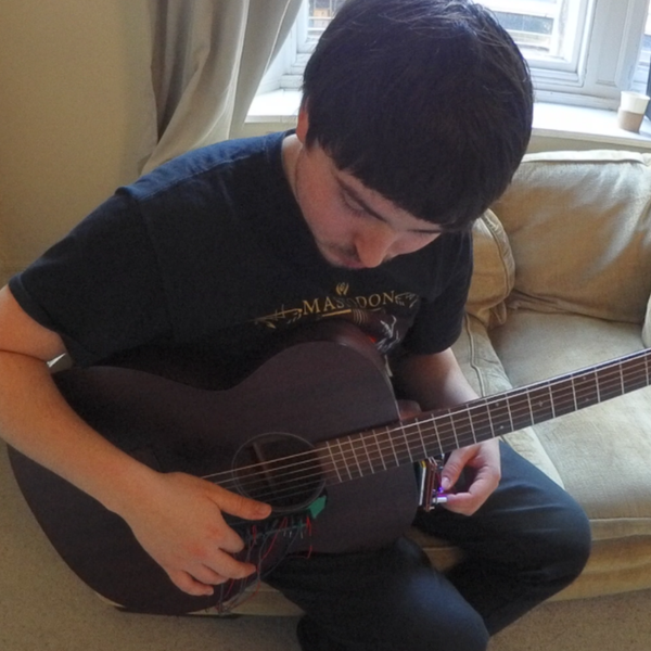 Guitar Pickguard Wireless MIDI Controller | Hackaday.io