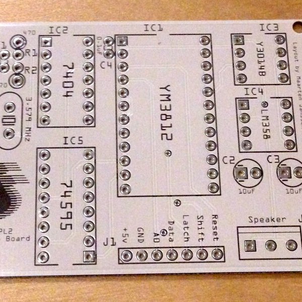 OPL2 Audio Board for Arduino & Raspberry Pi | Hackaday.io