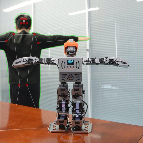 SamuRoid: 22-DOF Embodied AI & ROS Humanoid | Hackaday.io