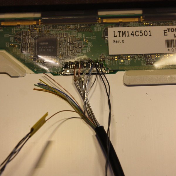 LVDS Laptop Display Interfacing | Hackaday.io