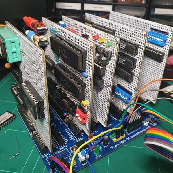 HBC-56: 65C02 + TMS9918A on a backplane | Hackaday.io