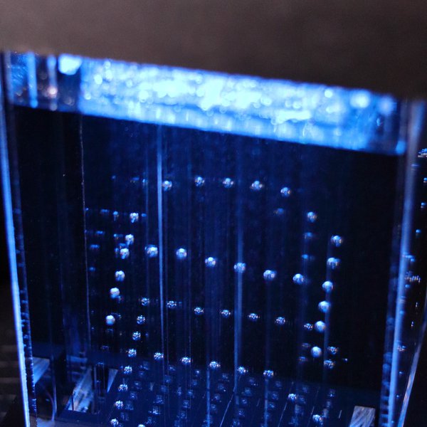 Glowing Air-Bubble 3D display | Hackaday.io