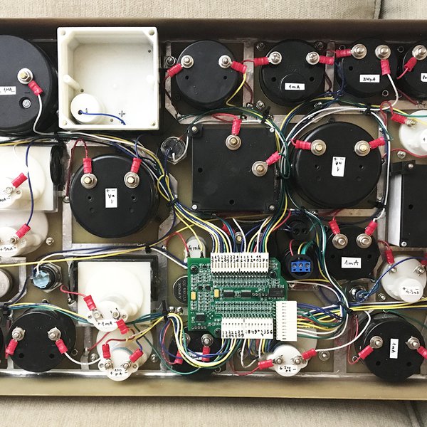 Useless Retro Panel Meters | Hackaday.io