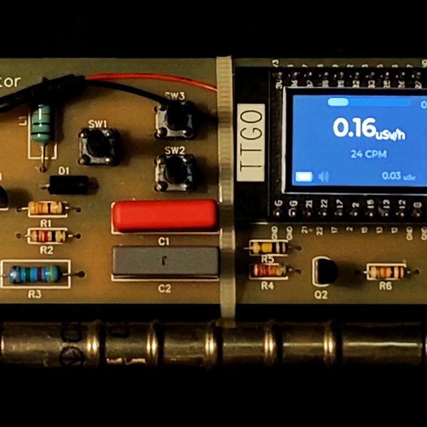 OpenRad: A Geiger Counter using SBM-20 and ESP32 | Hackaday.io