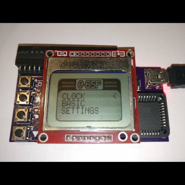 Θ-65P : 6502 powered Watch | Hackaday.io