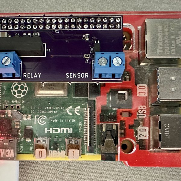 Raspberry Pi Garage Door interface | Hackaday.io