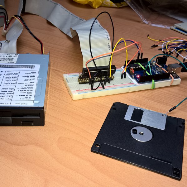 Arduino raw data 3.5" Floppy reader | Hackaday.io