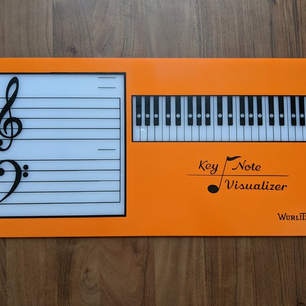 Wurlitzer Key Note Visualizer Replica | Hackaday.io