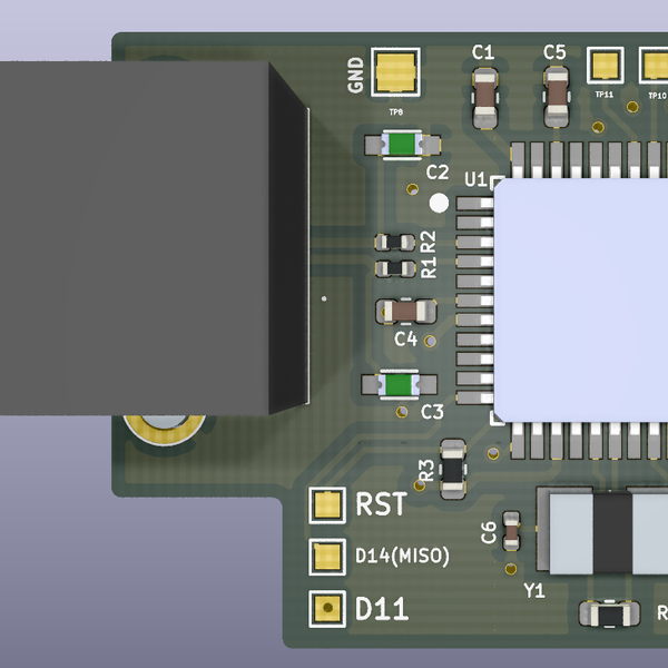 Breakout Board for ATMEGA32u4 SMD IC | Hackaday.io