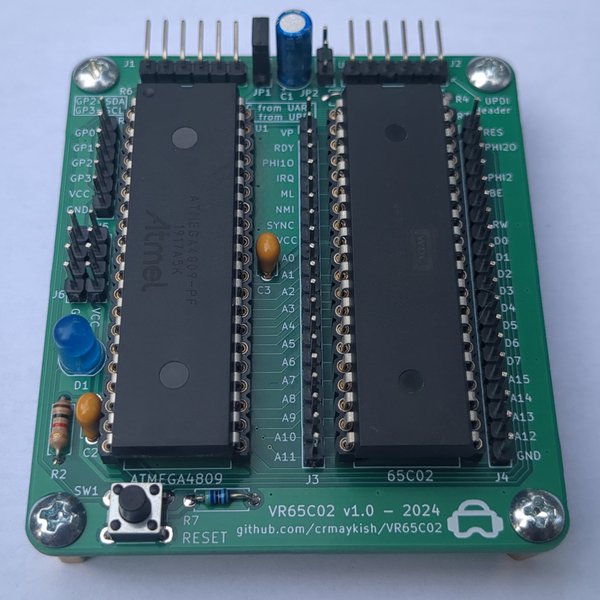 VR65C02: Real 6502 + AVR For Everything Else | Hackaday.io