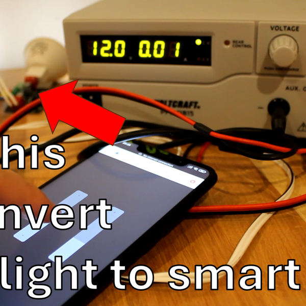 Convert ordinary light to smart light | Hackaday.io