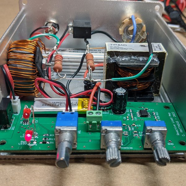 Reactive Amplifier Load With Headphone Out | Hackaday.io