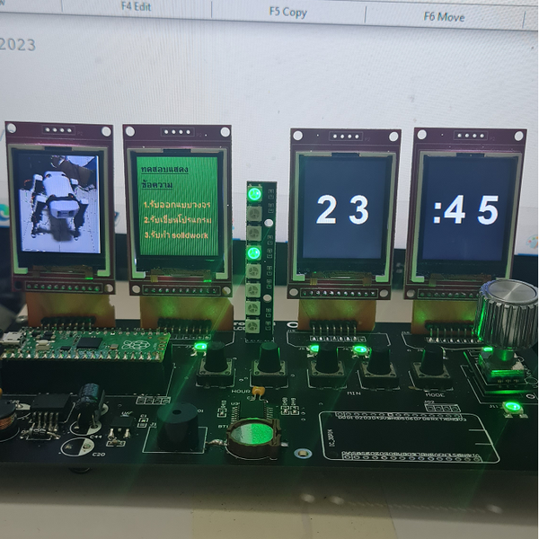 Raspberry PICO IPS Clock Lcd | Hackaday.io