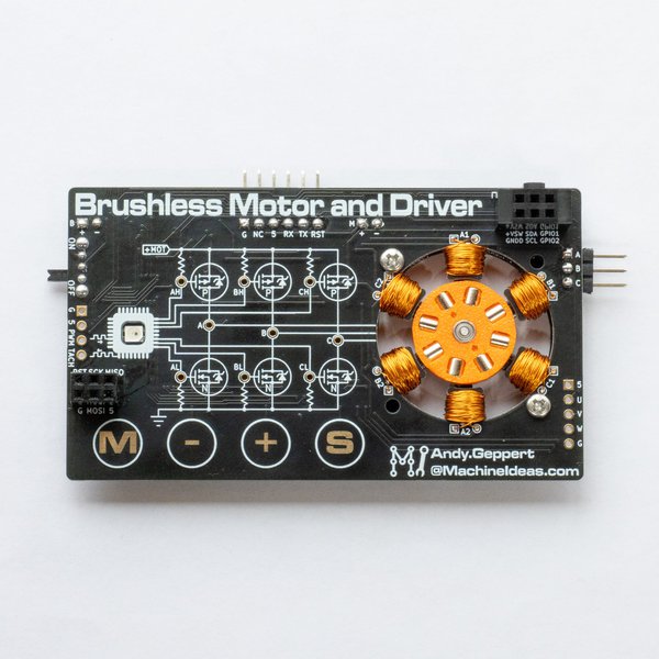 Brushless Motor and Driver Business Card Kit | Hackaday.io