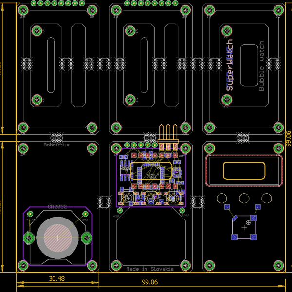 Compact Watch case template | Hackaday.io