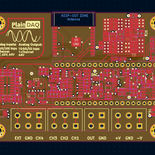 Plaindaq Daq Module For Raspberry Pi Pico