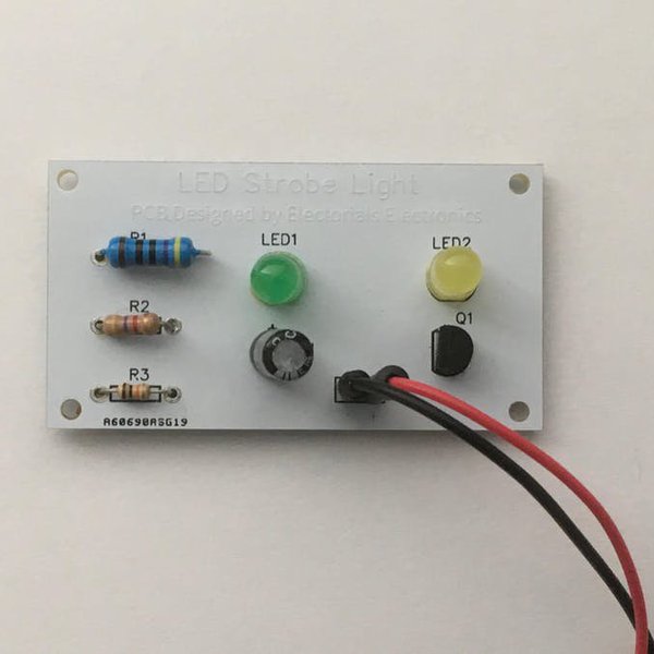 LED Strobe Light Circuit by PCBGOGO | Hackaday.io