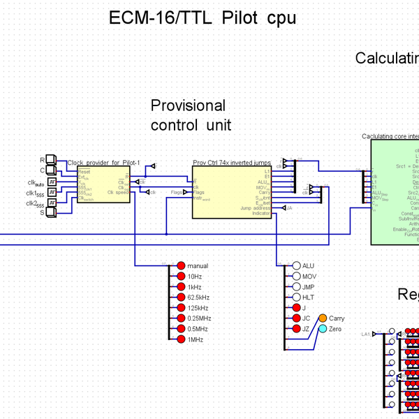 Pilot-1 CPU (ECM-16/TTL partial build) | Hackaday.io