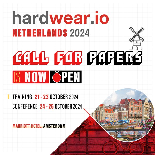 Hardwear.io Netherlands 2024 | Hackaday.io