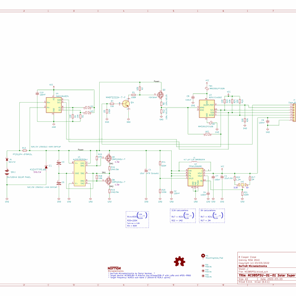 Solar Super-capacitor Power Supply | Hackaday.io