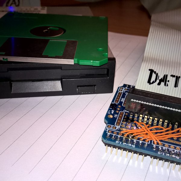 Arduino raw data 3.5" Floppy reader | Hackaday.io