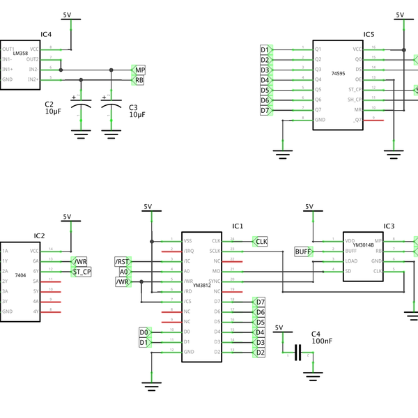 OPL2 Audio Board for Arduino & Raspberry Pi | Hackaday.io