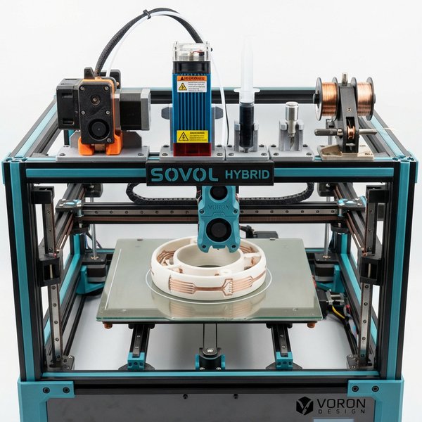 Hybrid MicroElectronics-Factory 3D Printer | Hackaday.io