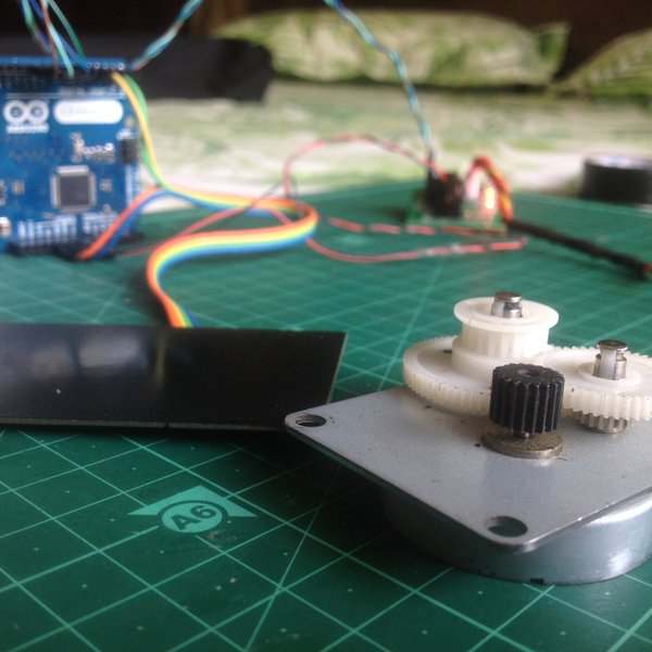 Control a Stepper Motor with Your Finger! | Hackaday.io
