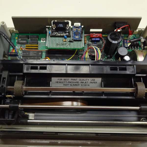 Serial To Parallel Printer Interface