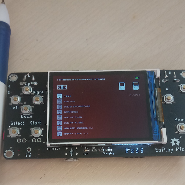 ESPlay Micro | Hackaday.io