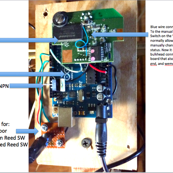 WeMo Garage Door Opener | Hackaday.io
