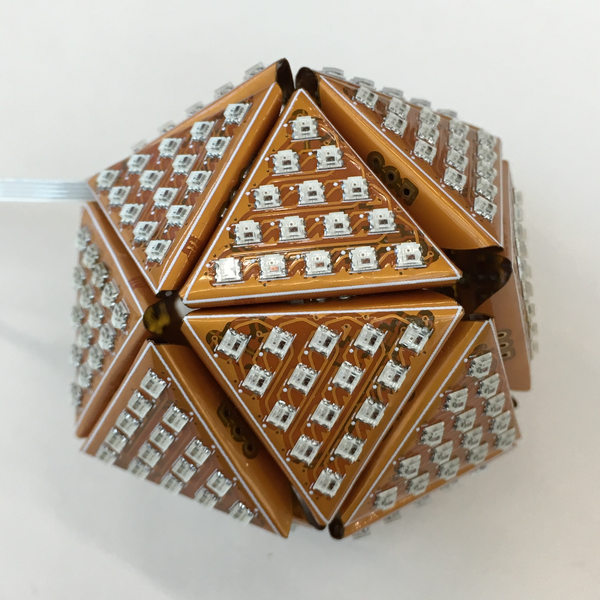 Sphere300: Modular Origami with Flexible PCB | Hackaday.io