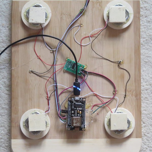 WiFi Bamboo Bathroom Scale | Hackaday.io