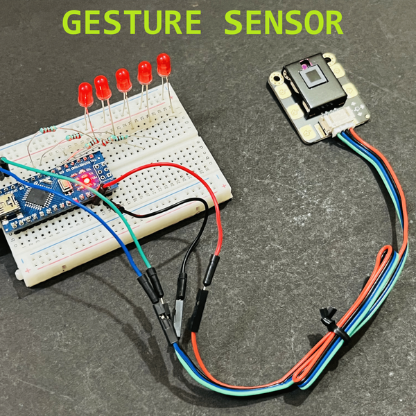Gesture Sensor Control Using Arduino | Hackaday.io Gesture Sensor Control Using Arduino | Hackaday.io
