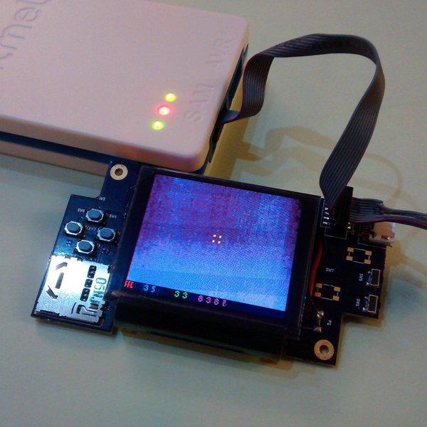 Pocket thermal camera | Hackaday.io